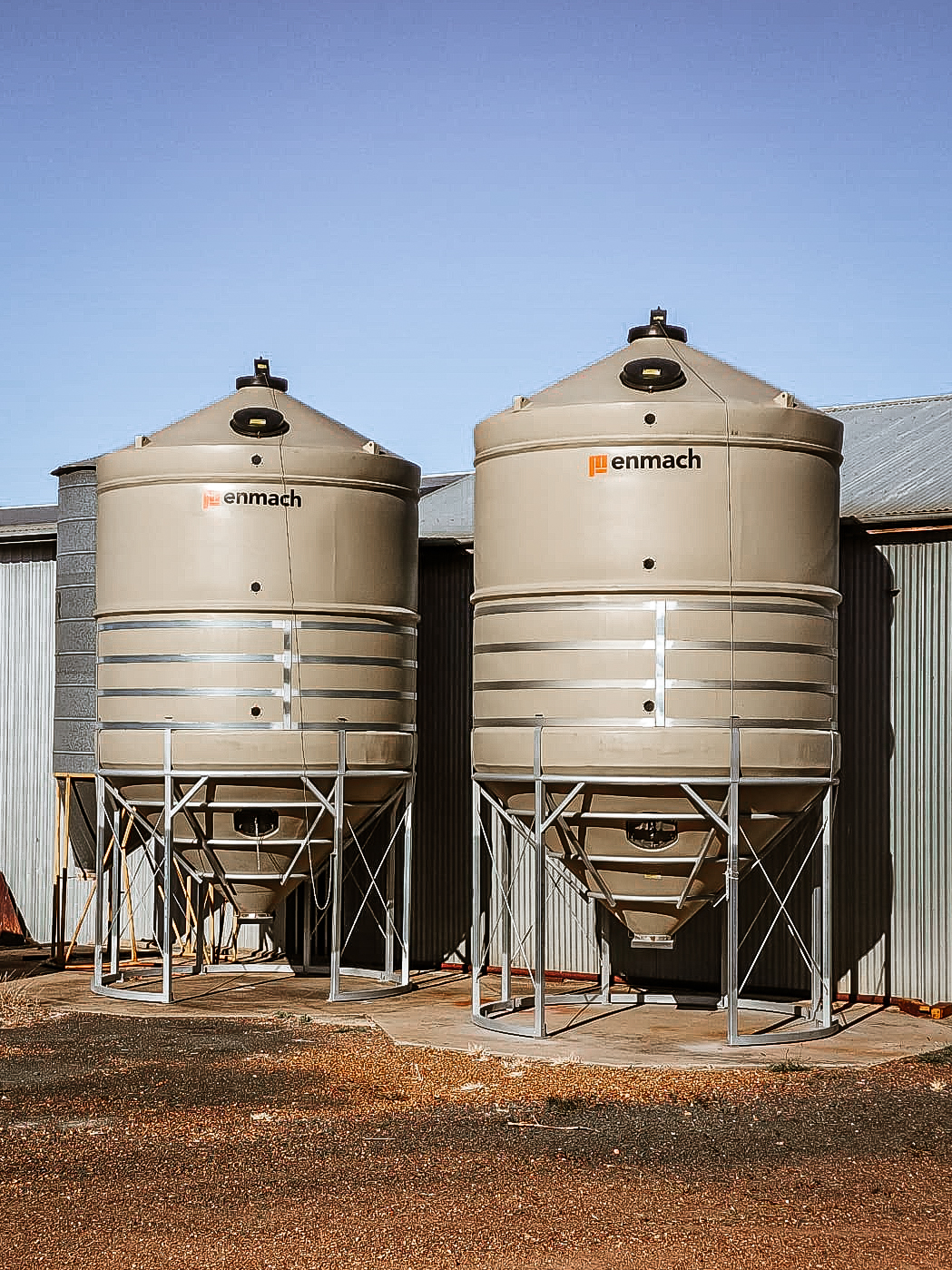 Poly Fertiliser Silos - Enmach