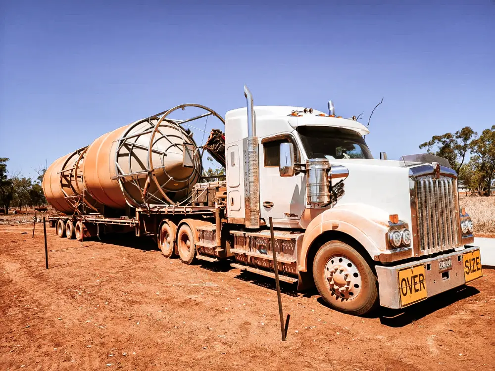 Silo Delivery to Dunkeld - Enmach